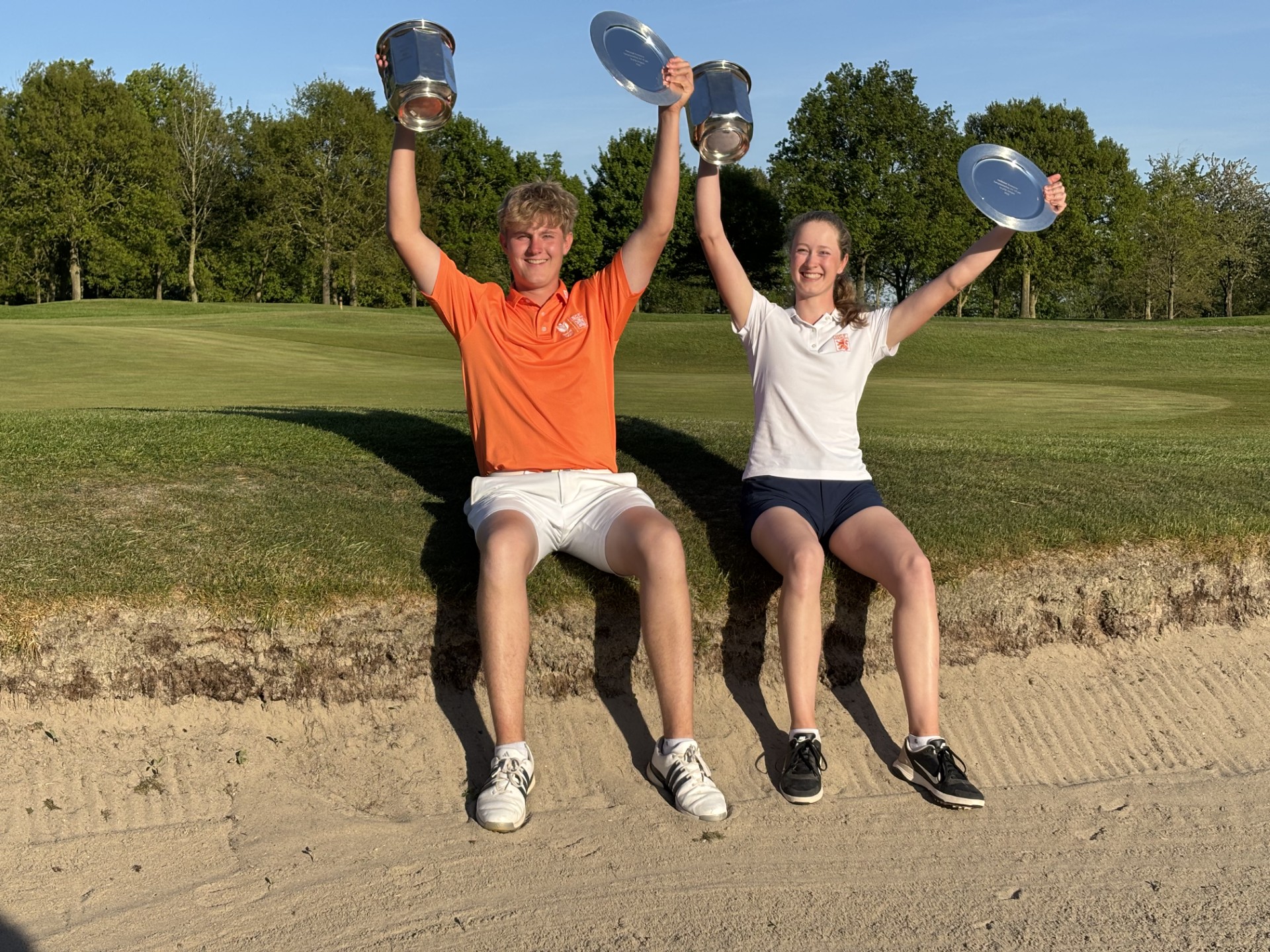 Golfers Björn Driessen en Sofie Nooij zijn de Nederlands kampioenen tot en met 18 jaar • Golf.nl