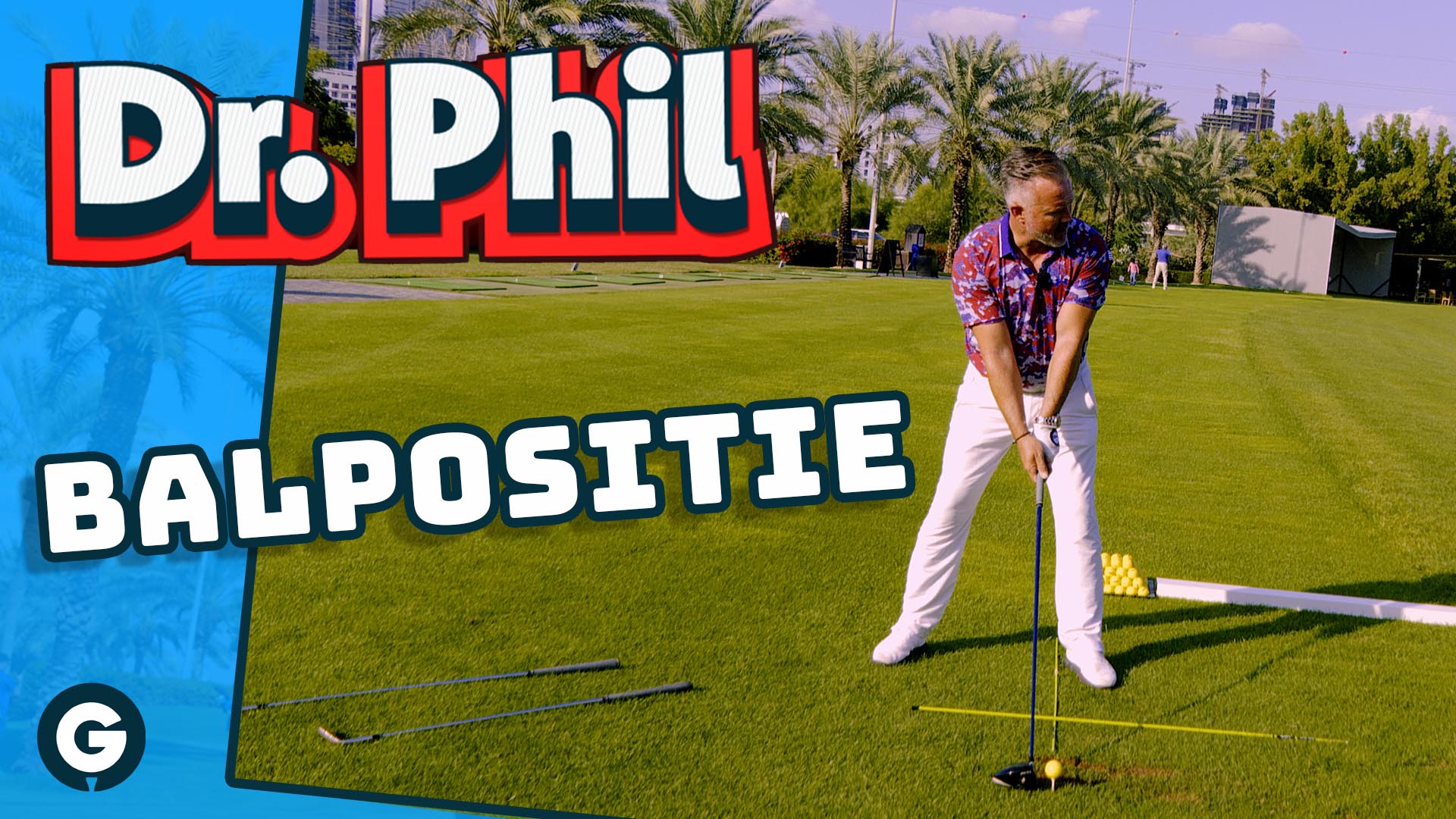 Dr. Phil geeft met drie verschillende clubs tips voor de juiste ...