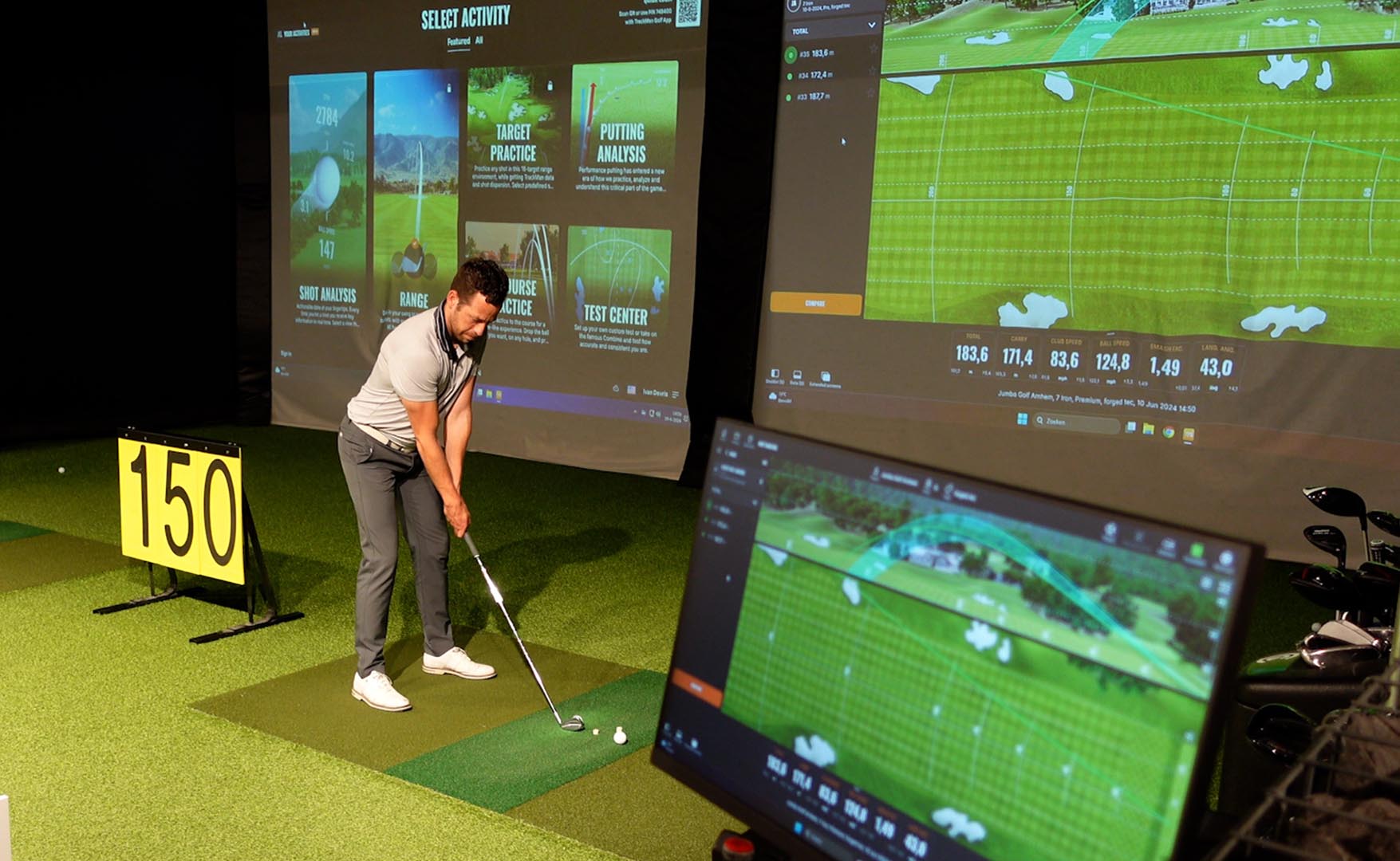 Hoe gaat een clubfitting bij Jumbo Golf in z'n werk? • Golf.nl