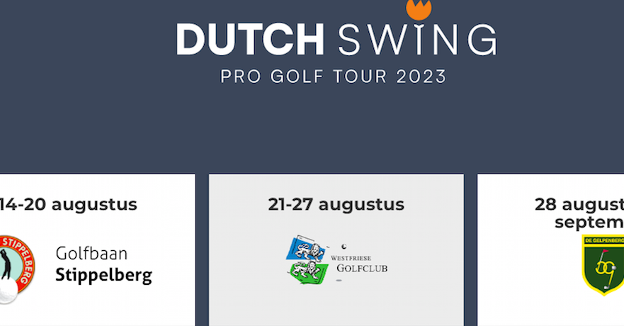Drie toernooien Pro Golf Tour in Nederland in 2023 • Golf.nl