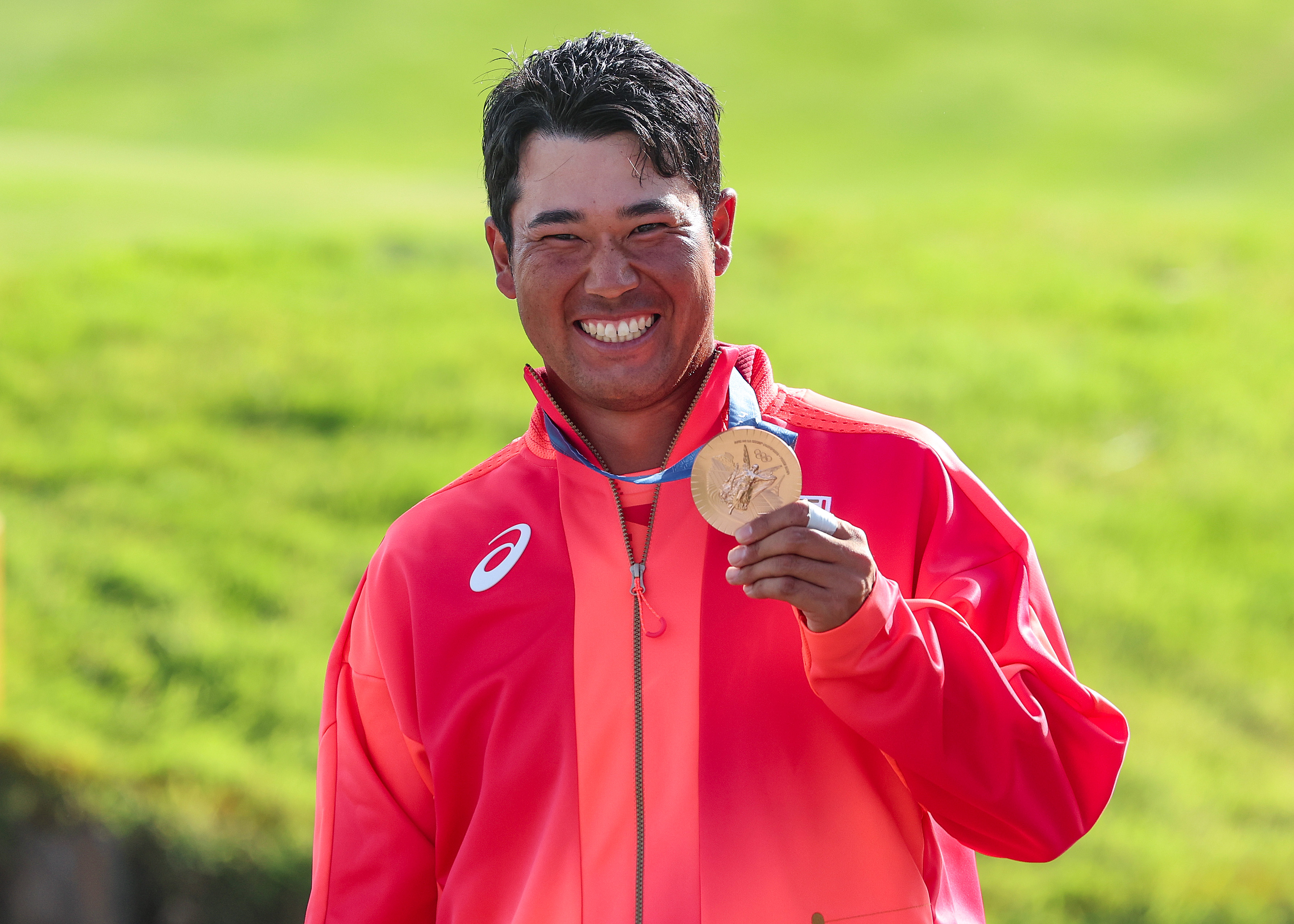 Bronzen medaille-winnaar Hideki Matsuyama vlak na Olympische Spelen ...
