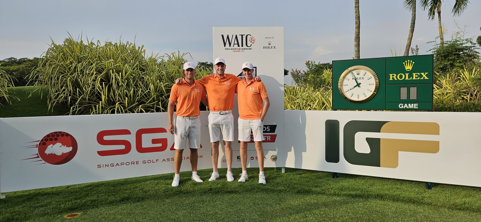 Nederlandse golfers staan na 36 holes 12de in WK voor teams in ...