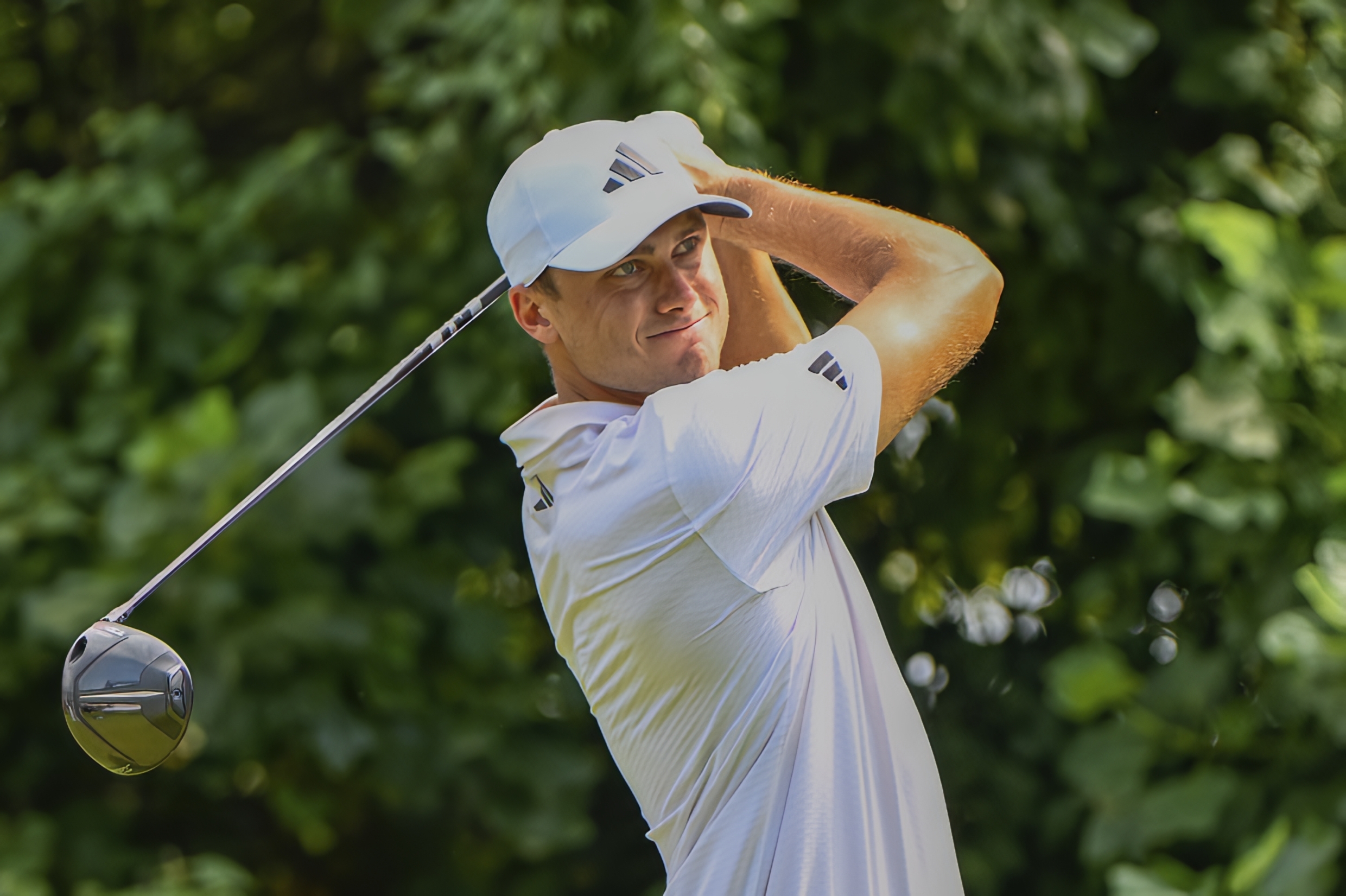 Warming-up Ludvig Åberg op BMW PGA Championship • Golf.nl