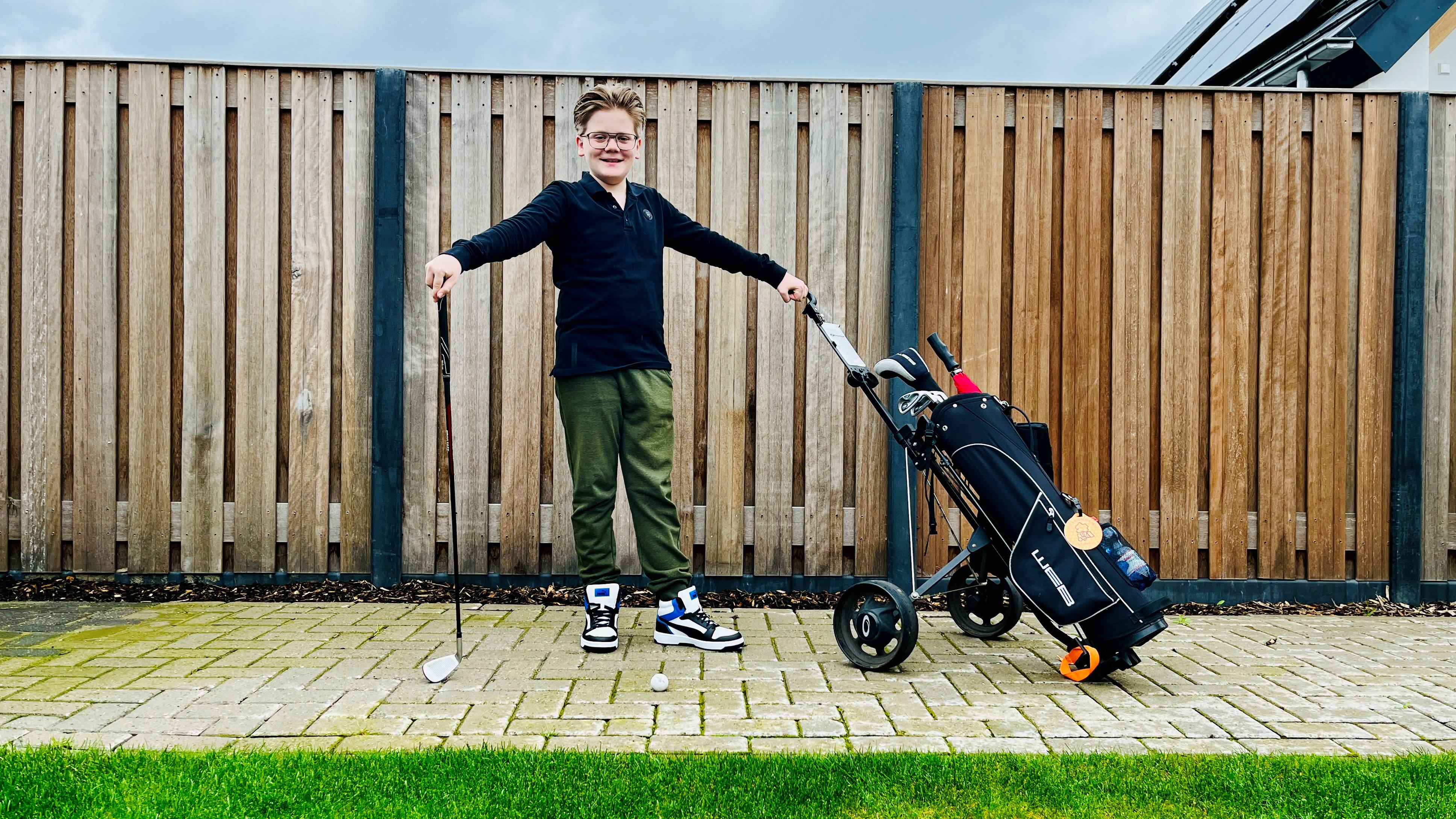 Christian Voet (12) golft met zijn vader en oom: 'Als ik een birdie ...
