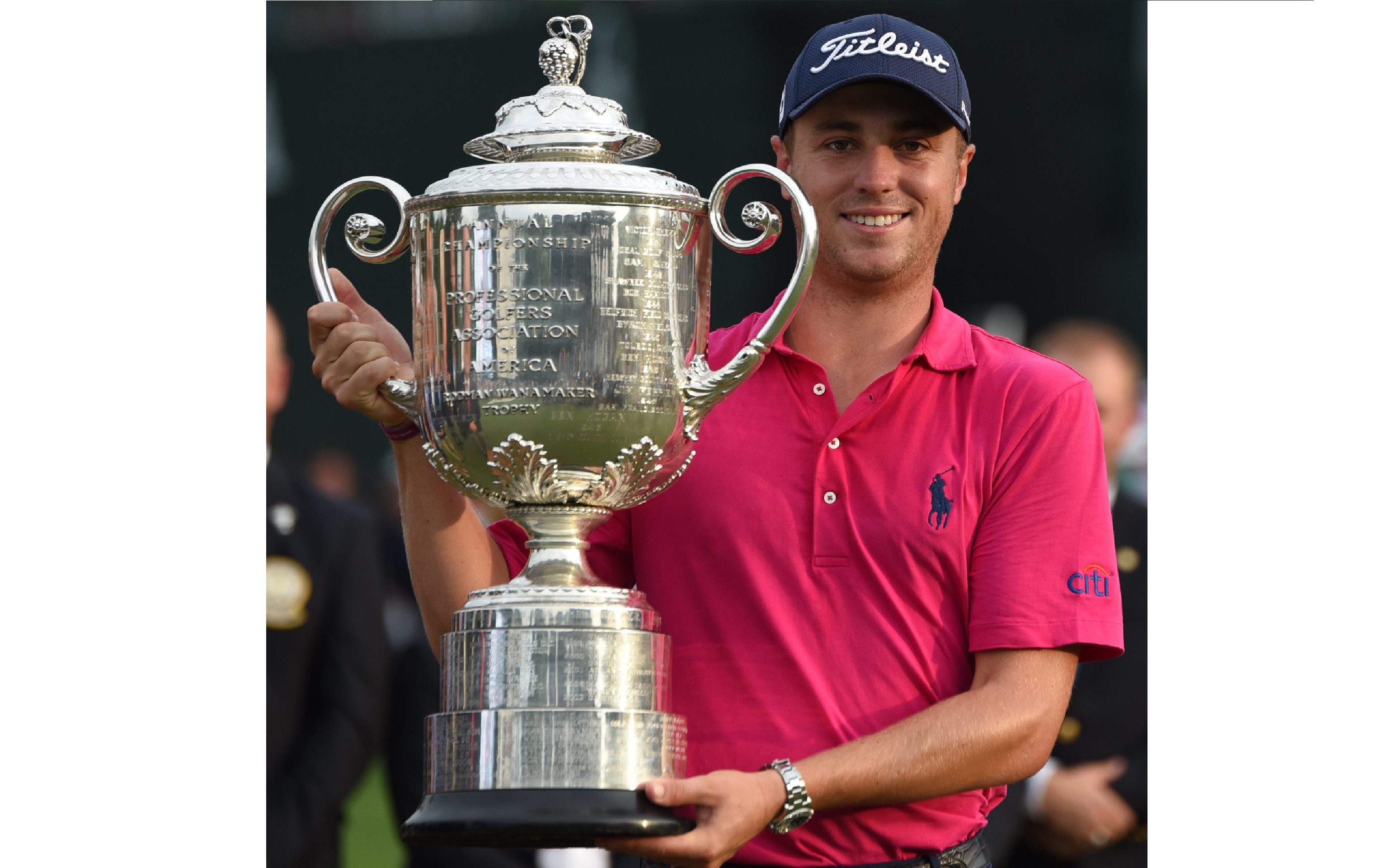 In de tas van PGA Championship kampioen Justin Thomas • Golf.nl