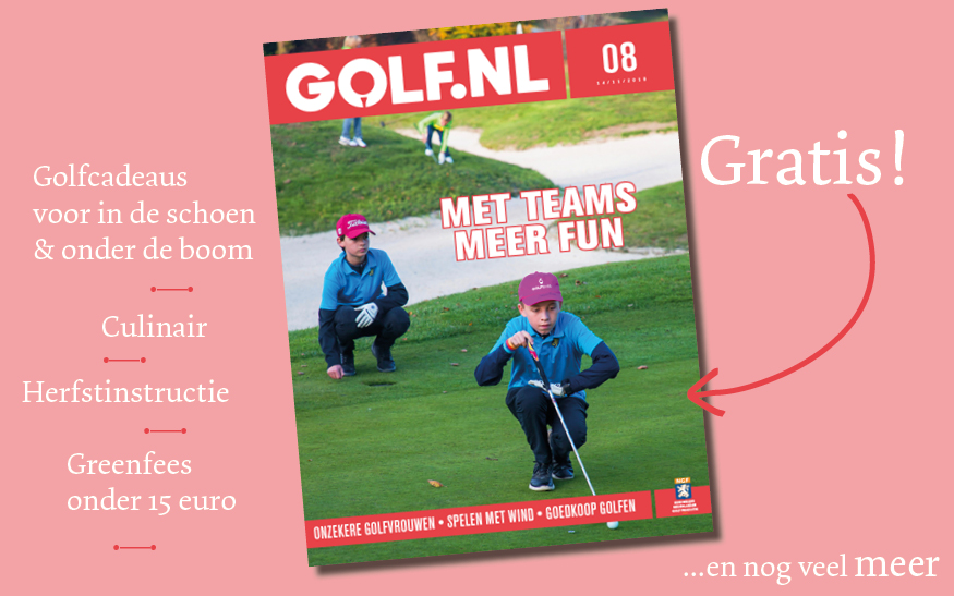 GOLFNL: gratis magazine nummer 8 op golfbanen • Golf.nl