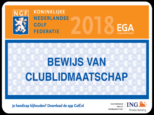 NGF-pas • Golf.nl